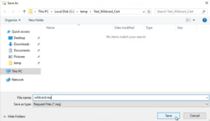 Creating a CSR for a Wildcard SSL Certificate - Novick Tech